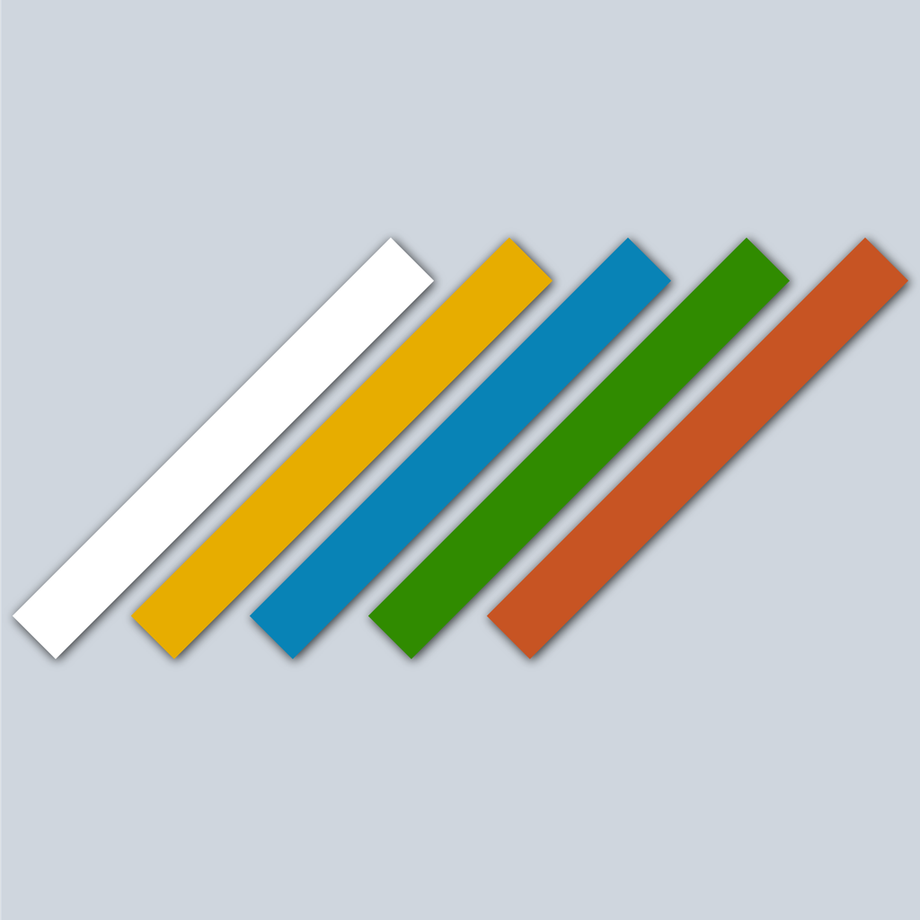 Preformed 1m Strips - Thermoplastic Road Lines